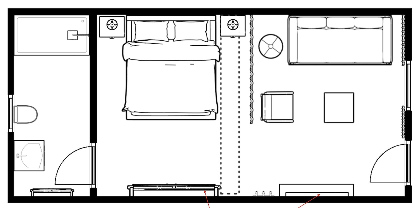 King Suite - Altus Lodge
